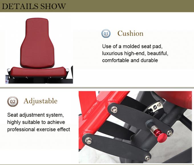 Life Hammer Strength Gym Equipment , Heavy Duty Lat Pull Down Machine