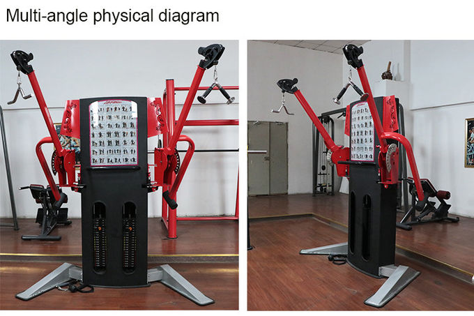 Free Motion Dual Cable Crossover Cross Machine Multi StationEquipment
