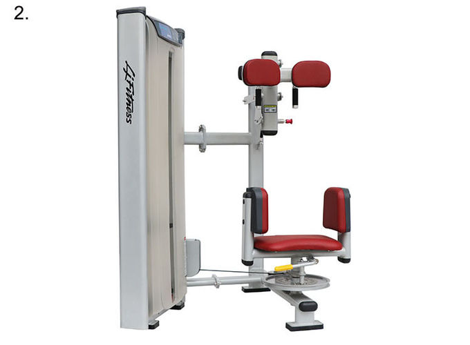 ODM Commercial Bodybuilding Rotary Torso Machine Electrostatic Spraying