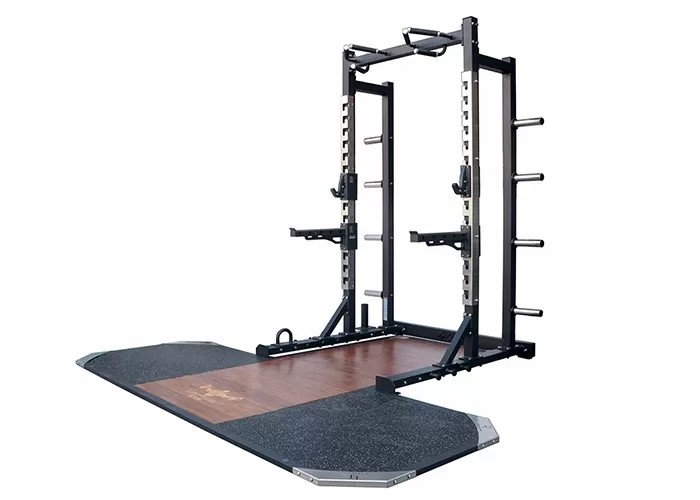 Steel Multi Gym Equipment Station Adjustable Squat Rack With ...