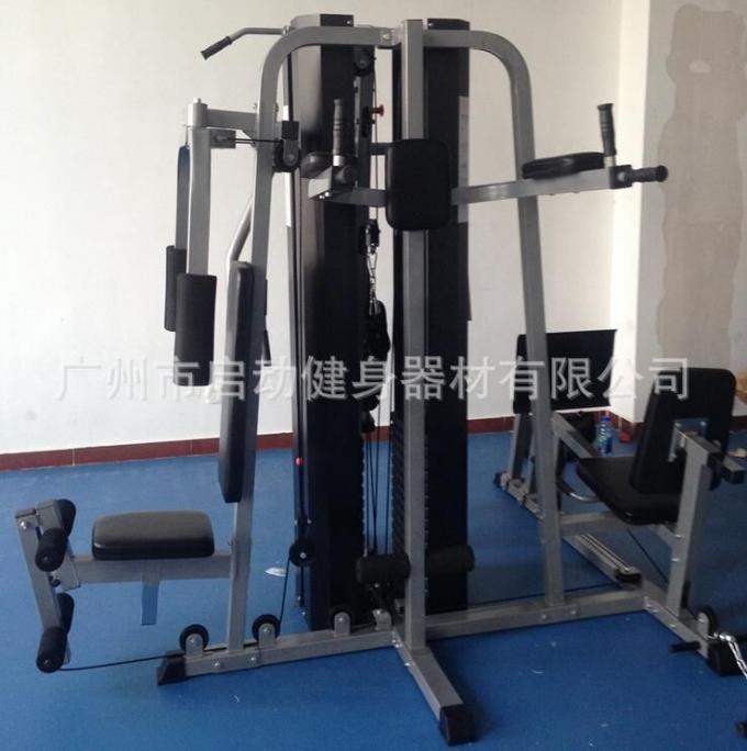 Home 5 Station Multi Gym Equipment , Multi Purpose Workout Machine Modular